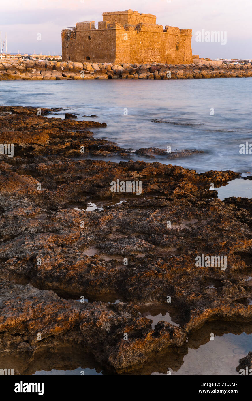 Medieval castle, Paphos, Cyprus Stock Photo - Alamy
