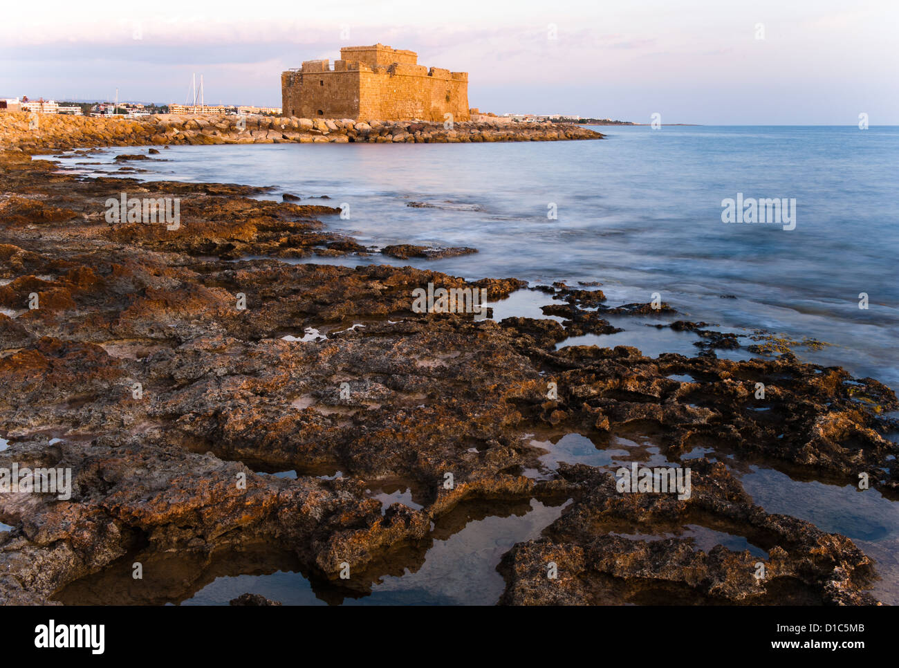 Medieval castle, Paphos, Cyprus Stock Photo - Alamy