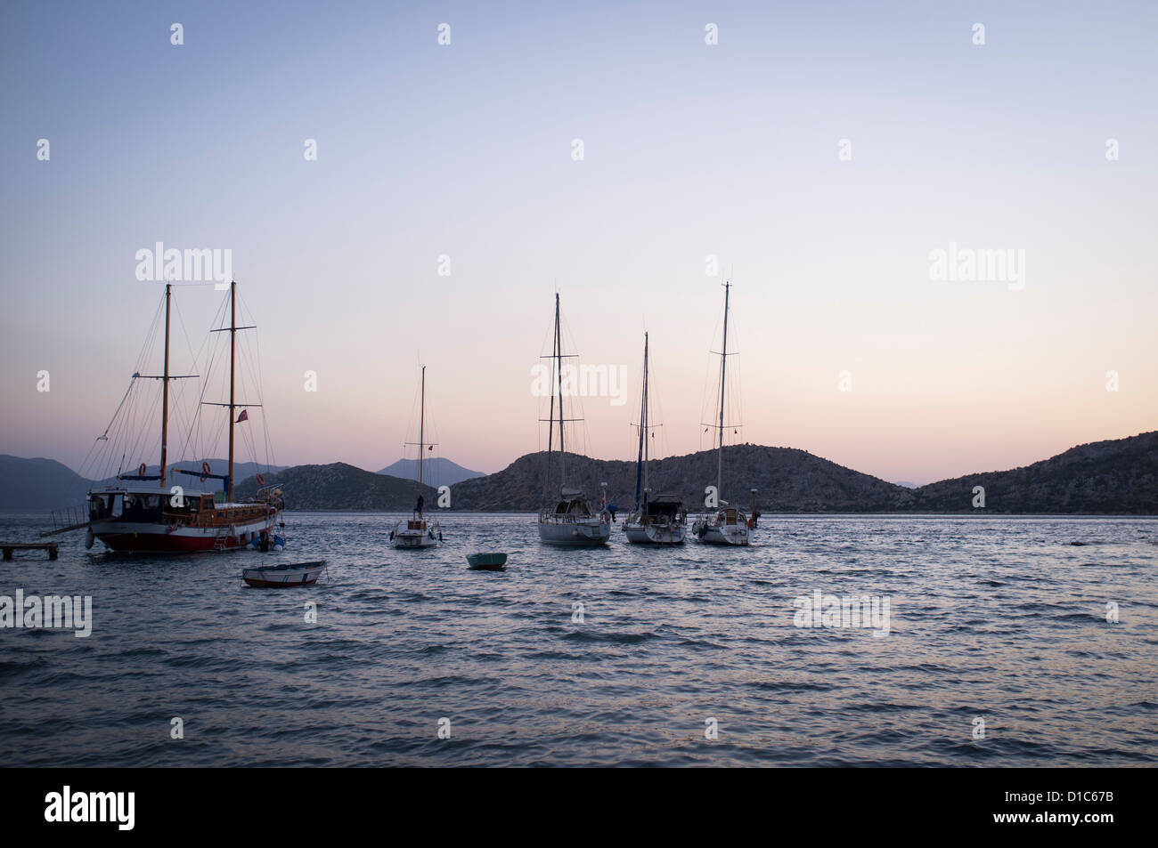 Sogut Koyu, South West Turkey, Bozburun Peninsula Stock Photo - Alamy