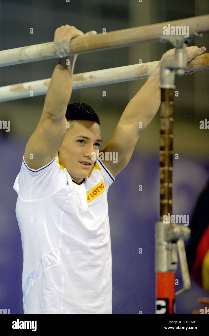 Glasgow World Cup. Emirates Stadium Glasgow. Marcel NGUYEN of Germany ...