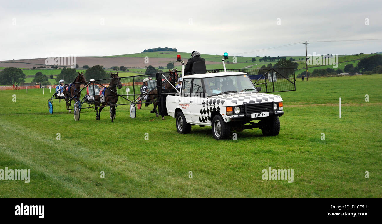 pace car starting harness race Stock Photo - Alamy