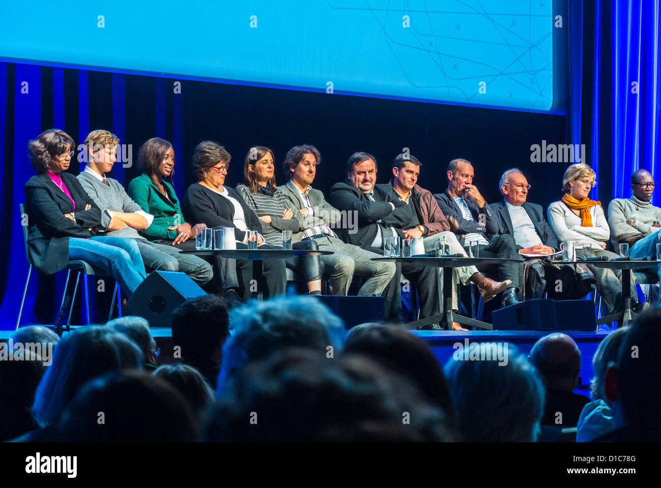 Paris, France, French Public Meeting, Future Extensioin of Paris ...