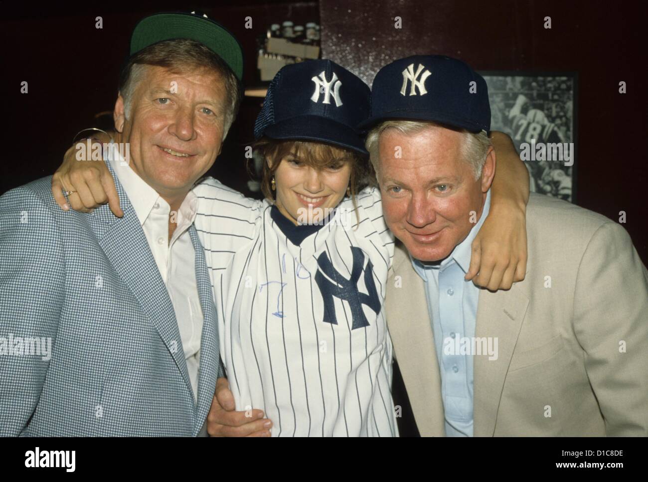 MICKEY MANTLE with Whitey Ford.f1684.(Credit Image: © Nat Solomon/Globe ...