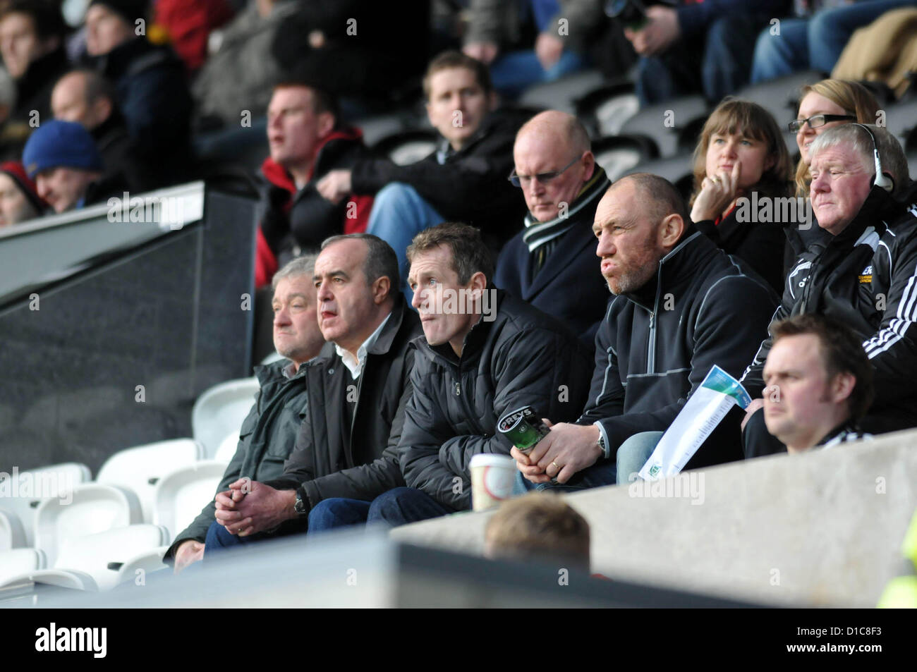 Swansea, UK. 15th December 2012. Heineken Cup Round 4 - Ospreys v ...