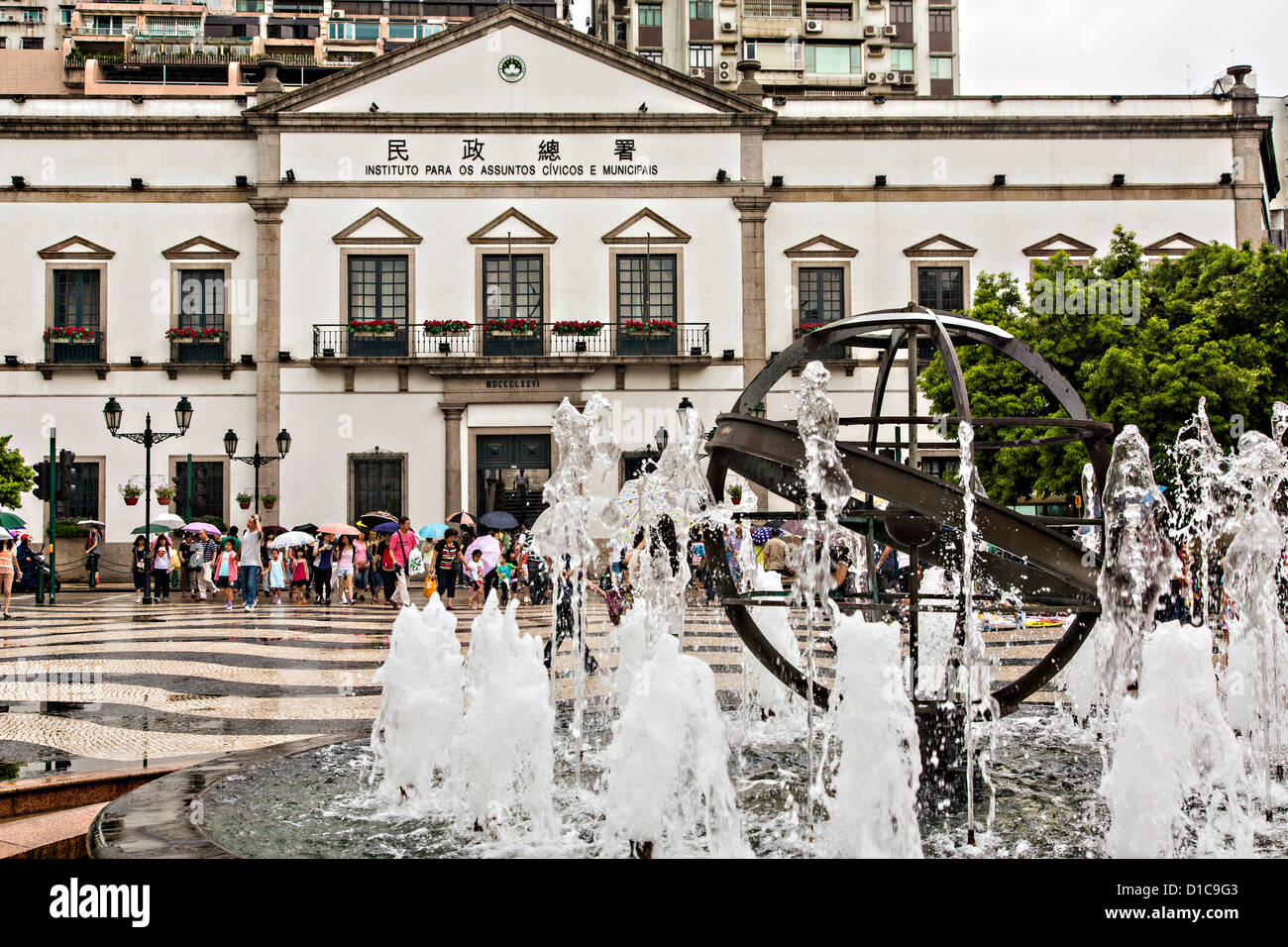 Asia china macau square square hi-res stock photography and images - Alamy