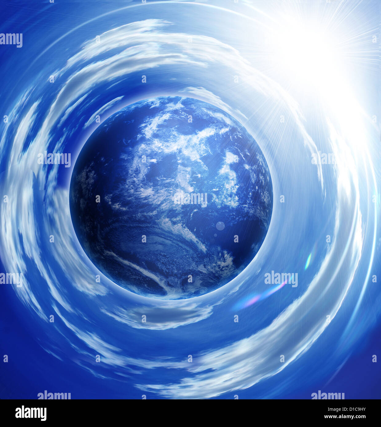 Earth mother concept globe body hi-res stock photography and images - Alamy