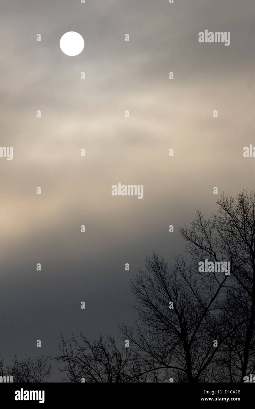 Dark winter sky hi-res stock photography and images - Alamy