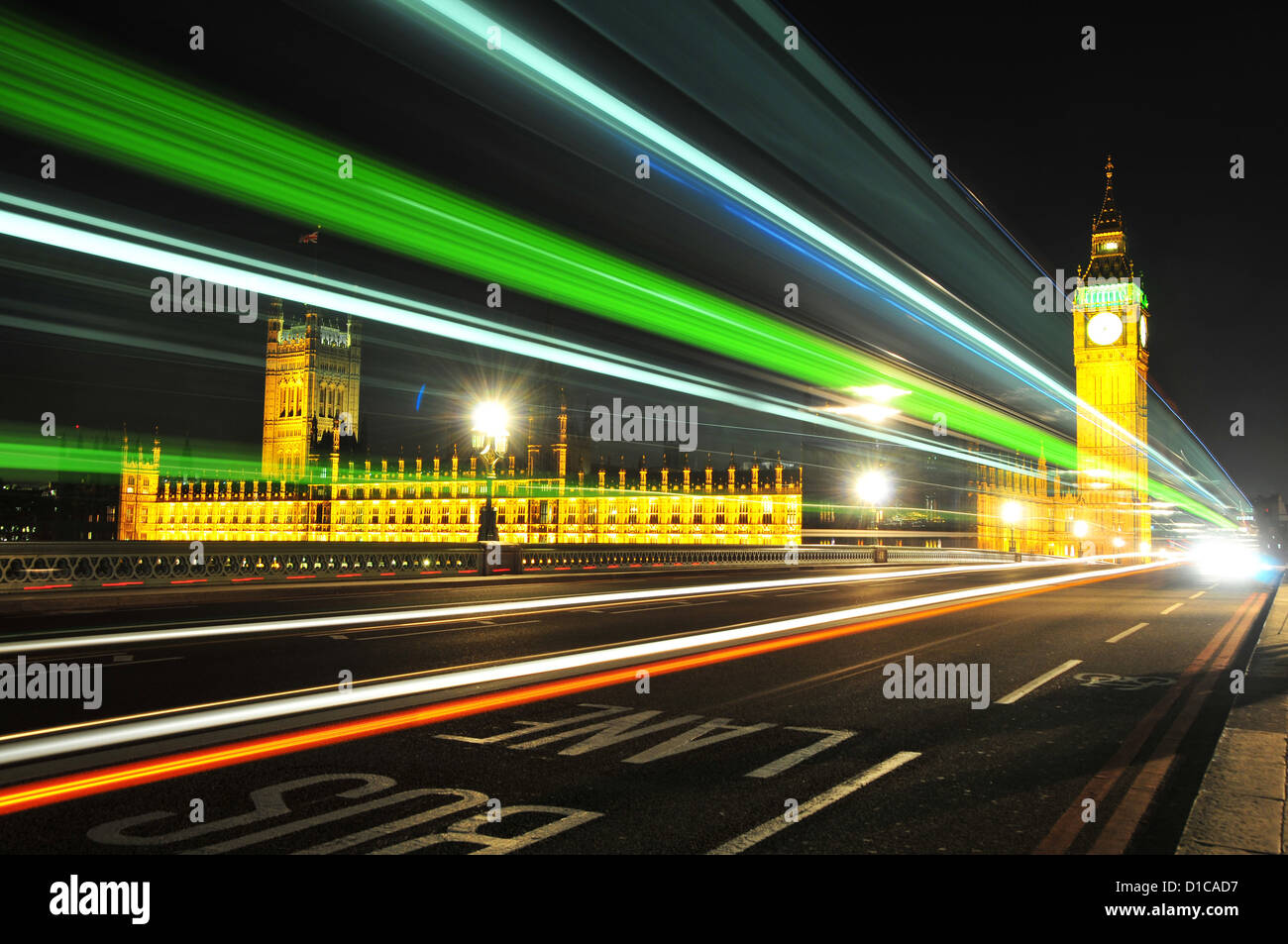 London night long exposure hi-res stock photography and images - Alamy
