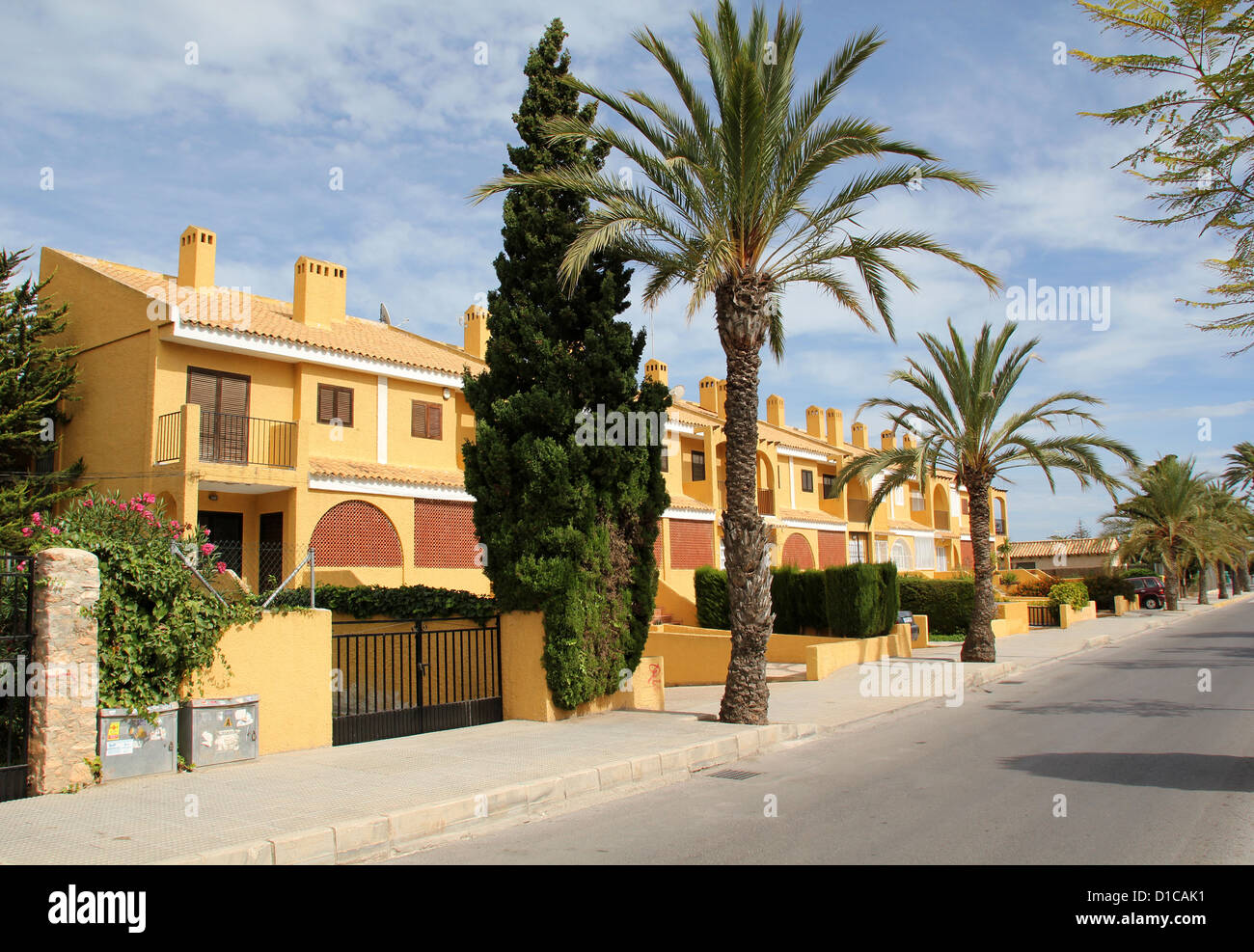 Houses in Spain Stock Photo - Alamy