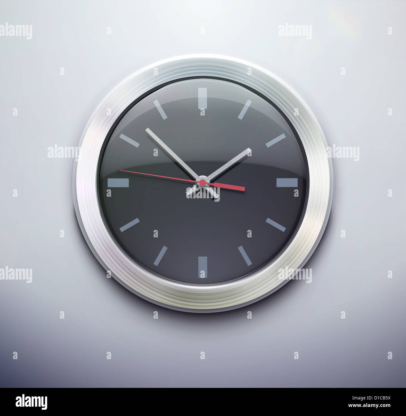 detailed classic office clock icon for your design, website ...