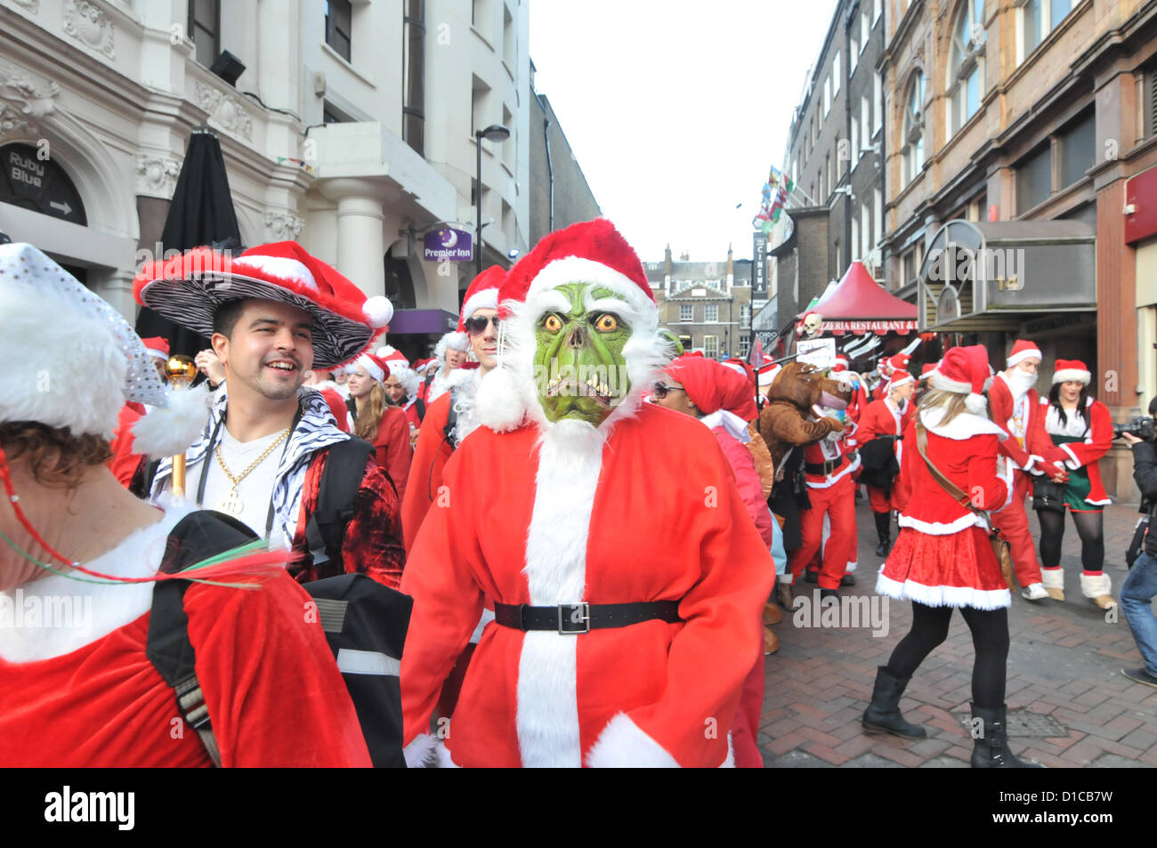 Dressed as grinch hi-res stock photography and images - Alamy