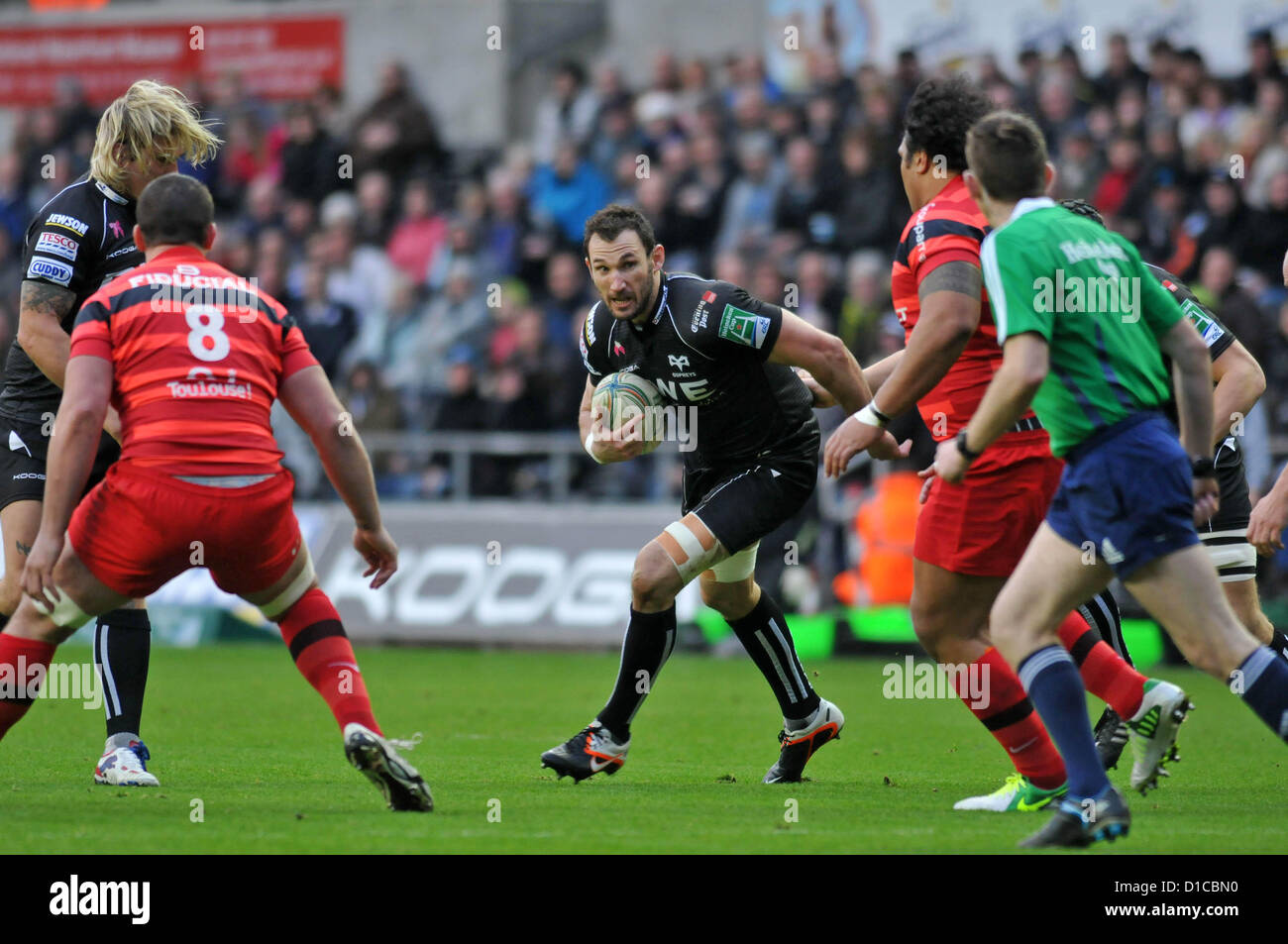 Heineken Cup Round 4 - Ospreys v Toulouse - Liberty Stadium - Swansea ...