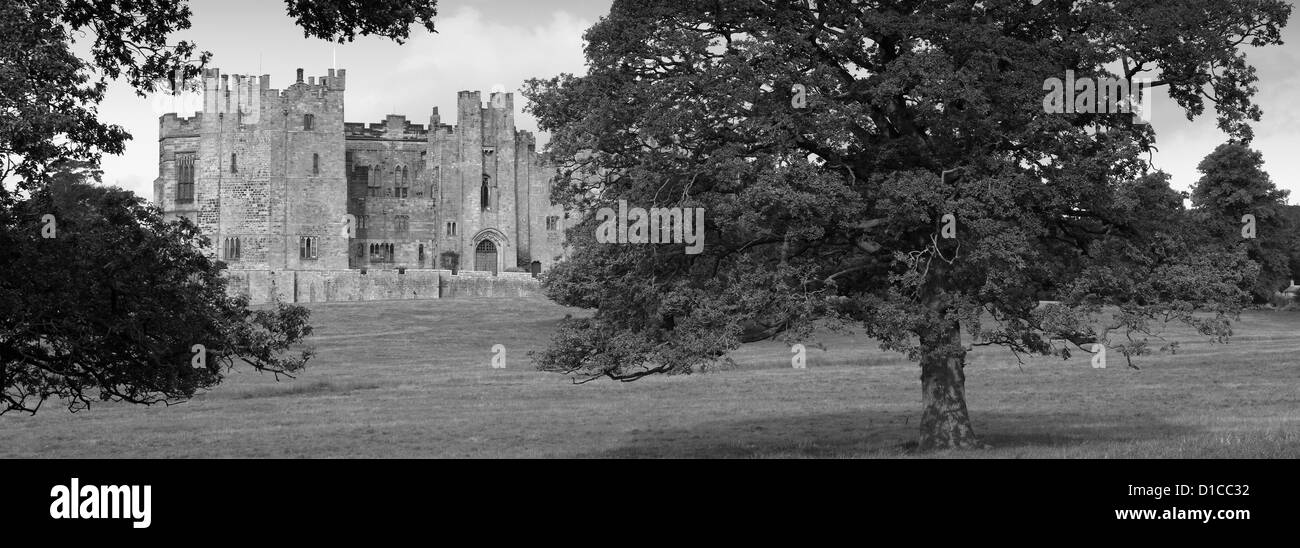 Remains of upper castle Black and White Stock Photos & Images - Alamy