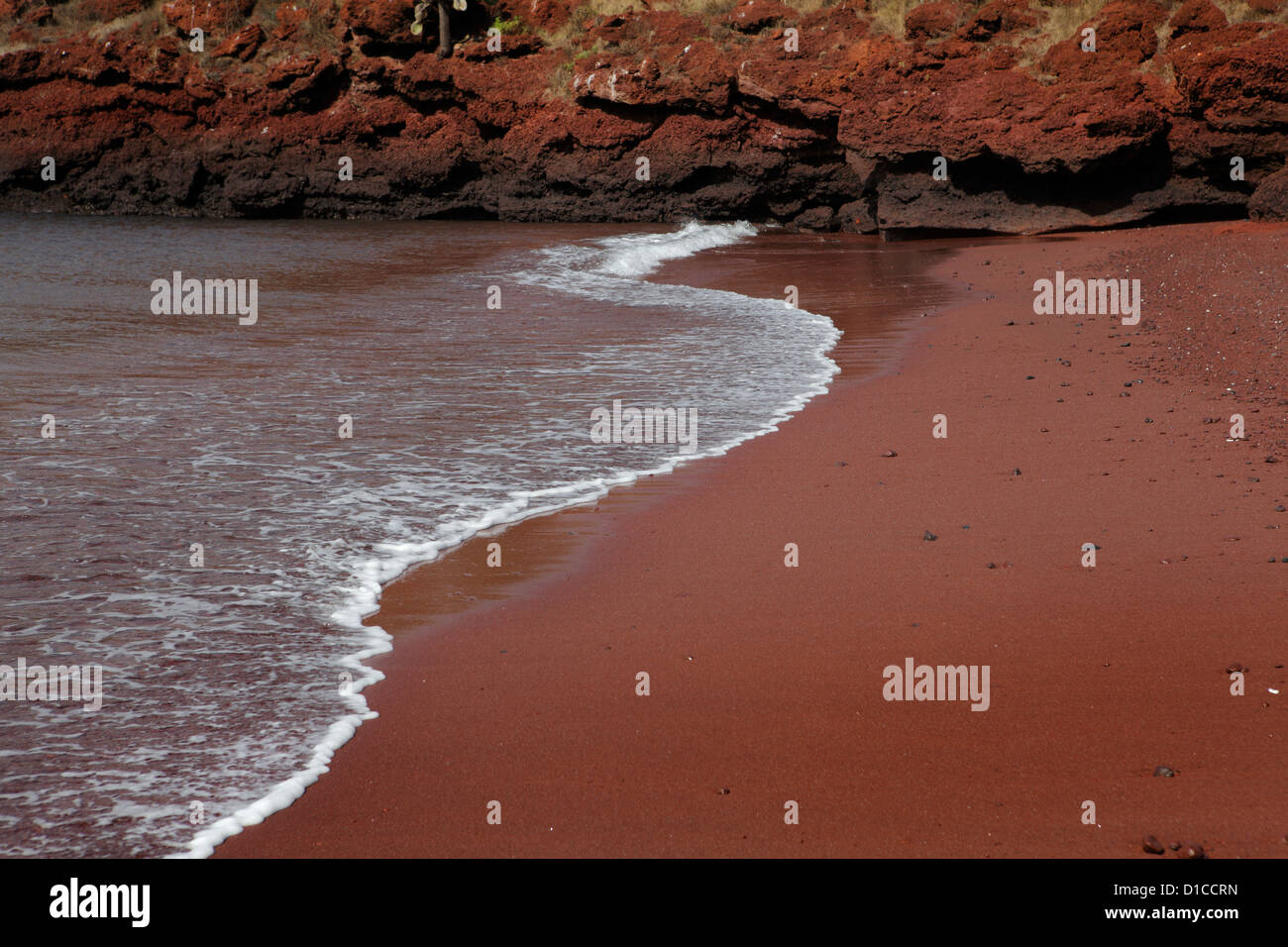 The red beach of jervis island hi-res stock photography and images - Alamy