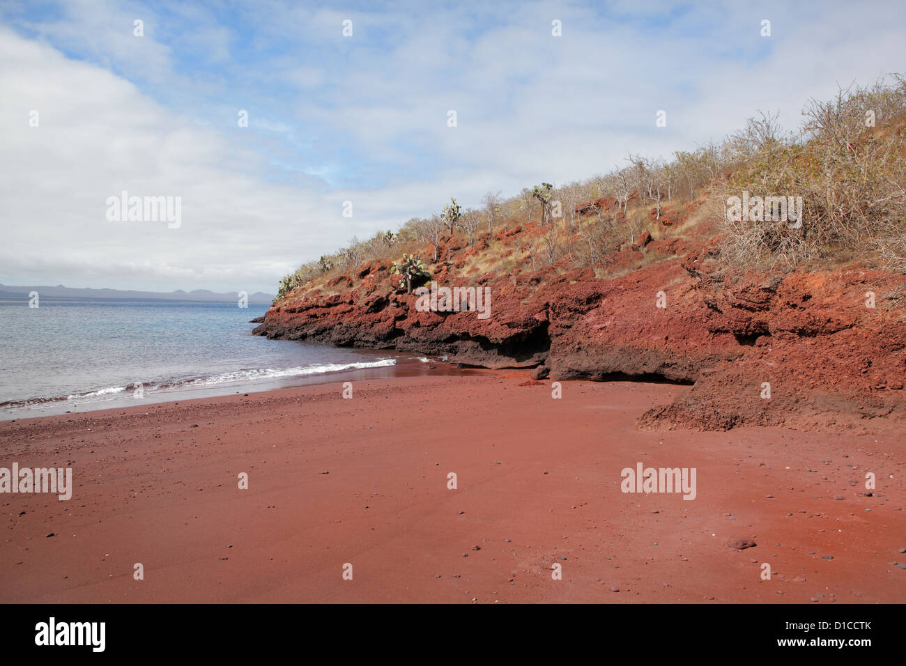 The red beach of jervis island hi-res stock photography and images - Alamy