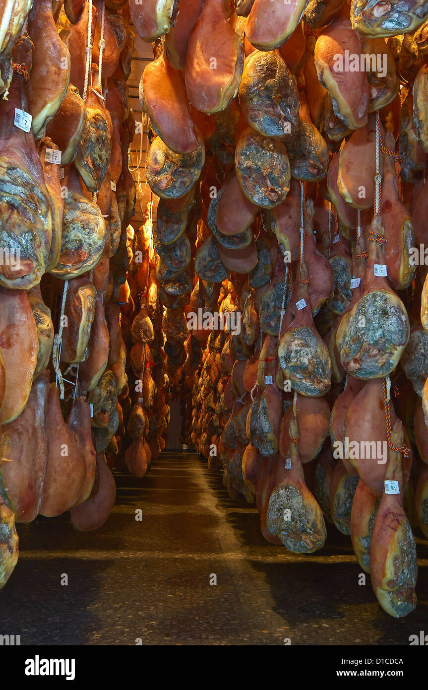 Cured ham trevelez andalusia spain hi-res stock photography and images ...