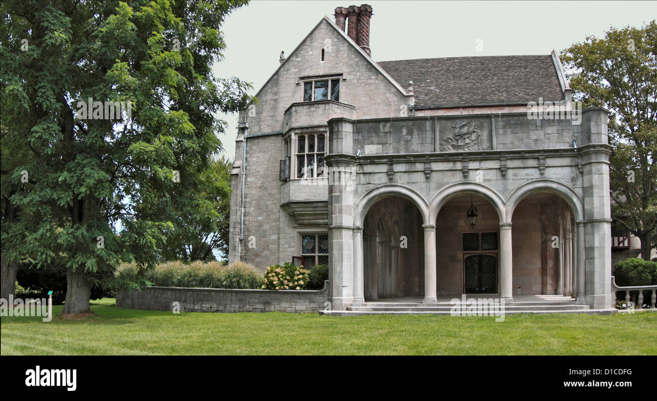 Coe Hall at Planting Fields Arboretum Oyster Bay Long Island New York ...