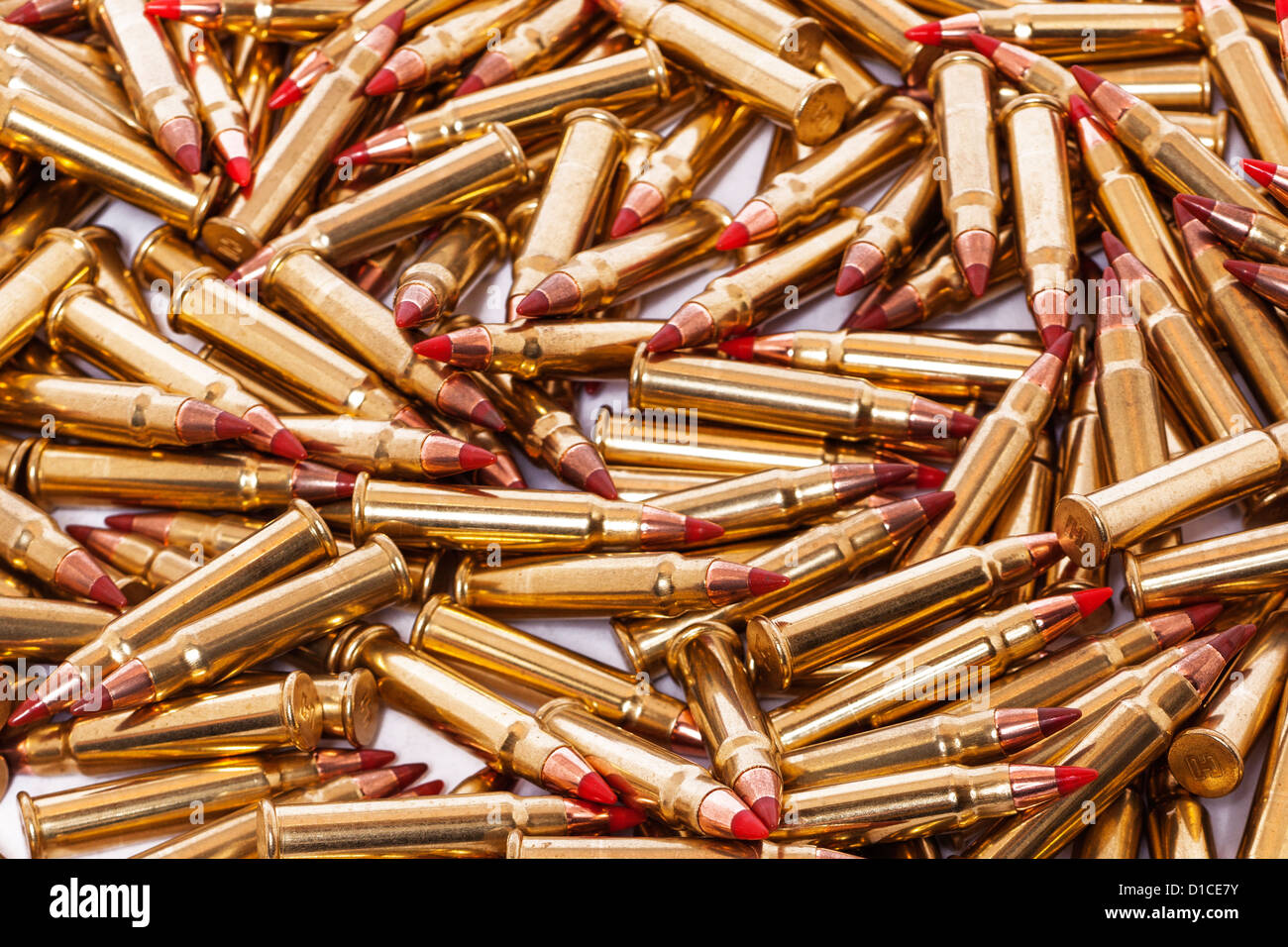 A selection of 17 GR. V-Max high velocity rifle bullets Stock Photo - Alamy
