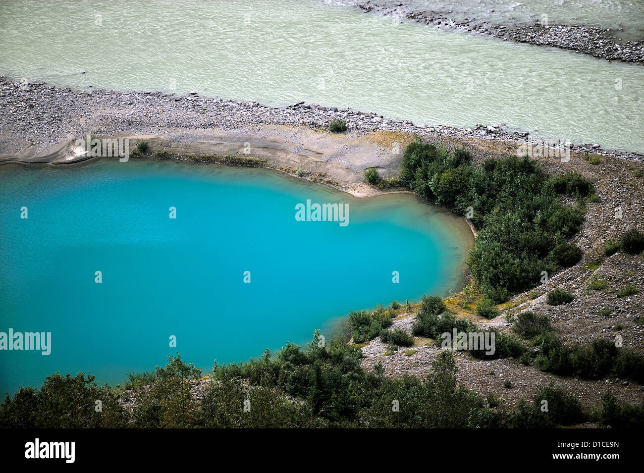 A Kettle of blue water Stock Photo - Alamy