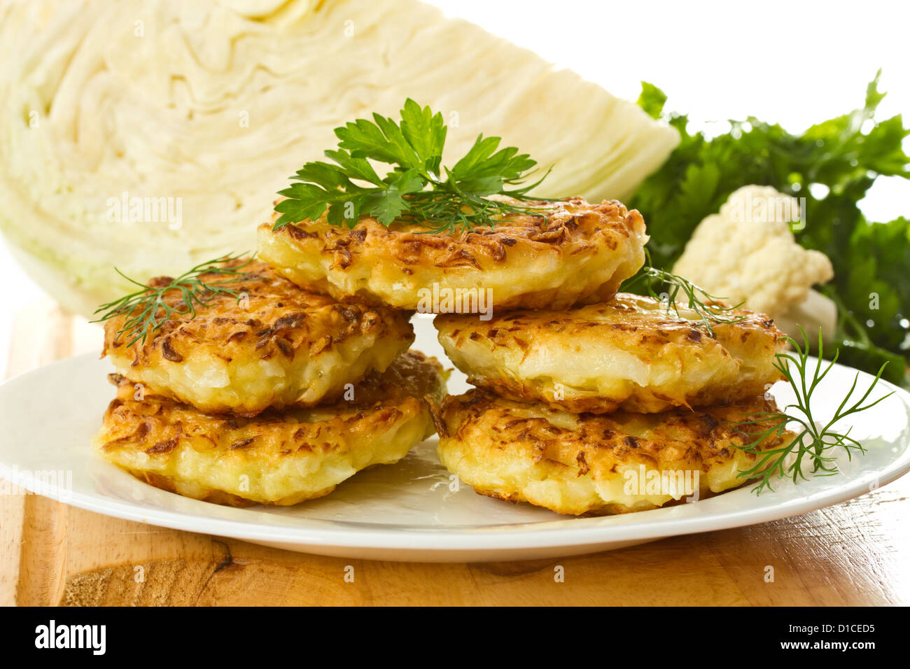 Cabbage cakes hi-res stock photography and images - Alamy