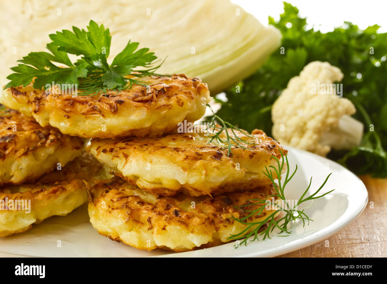 Cabbage cakes hi-res stock photography and images - Alamy