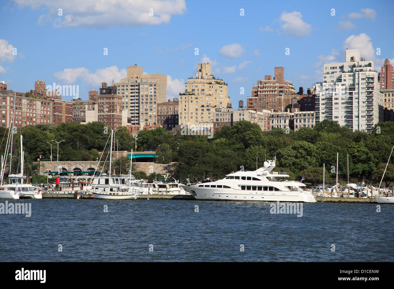 79th Street Boat Basin, Upper West Side, Manhattan, New York City, USA ...