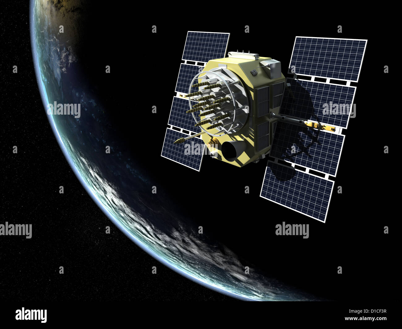 Gps satellite hi-res stock photography and images - Alamy