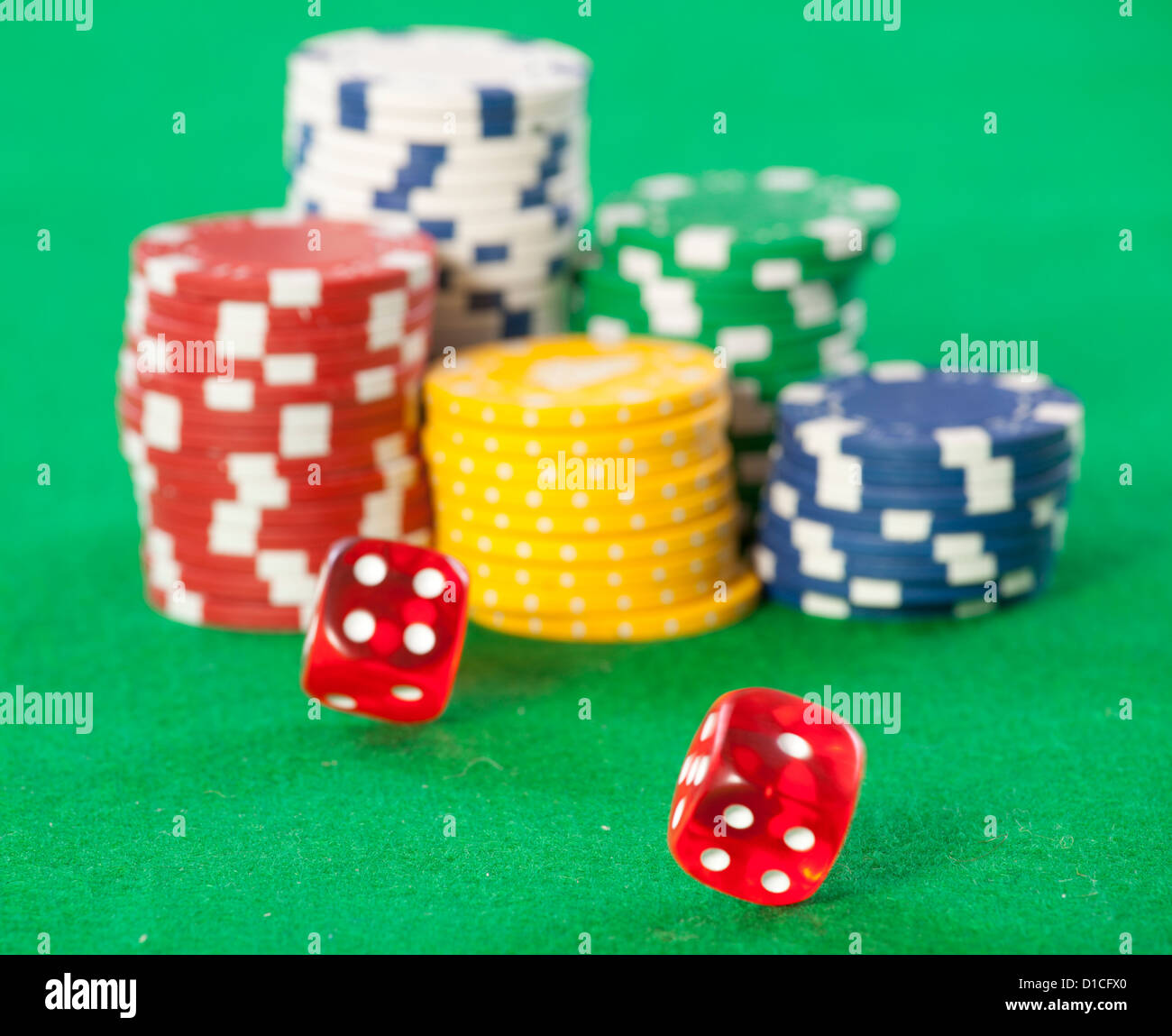 Dice table hi-res stock photography and images - Alamy