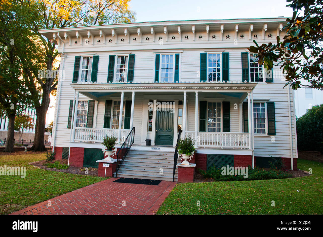 The First White House of the Confederacy, Montgomery, Capital of the U ...