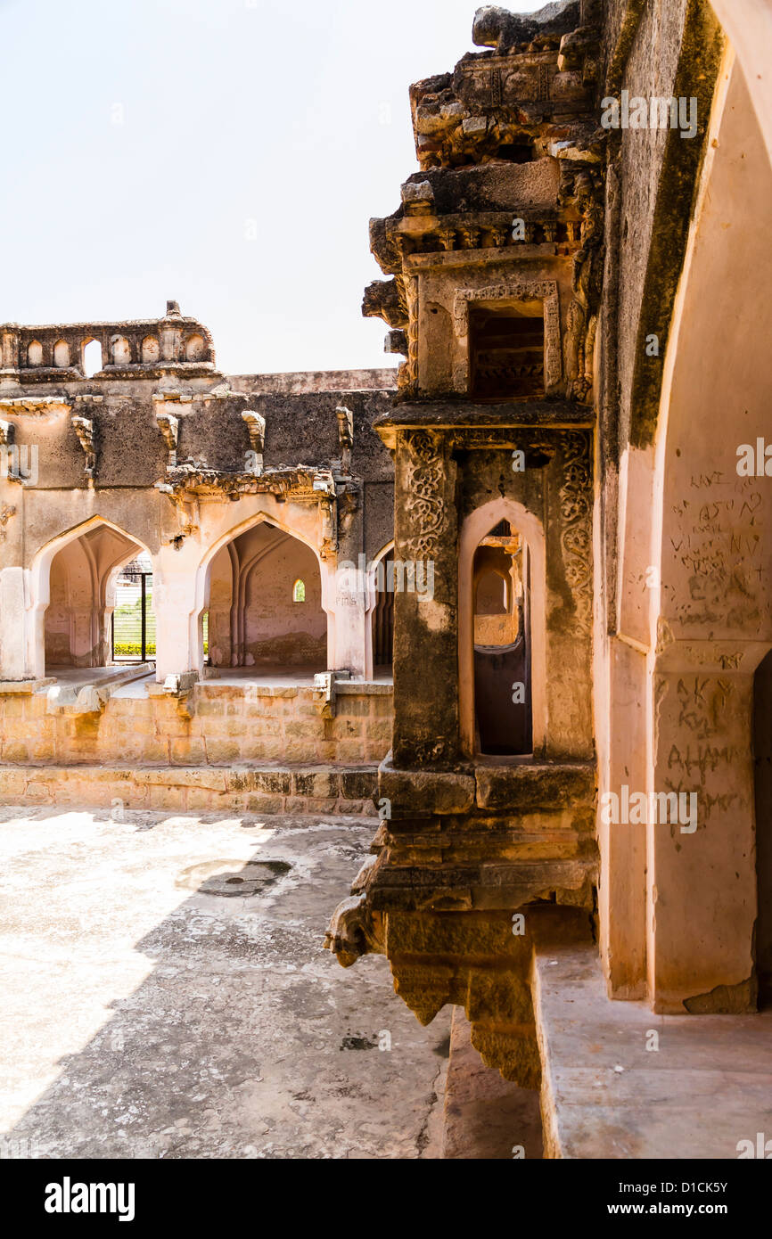 Royal complex hampi hi-res stock photography and images - Alamy