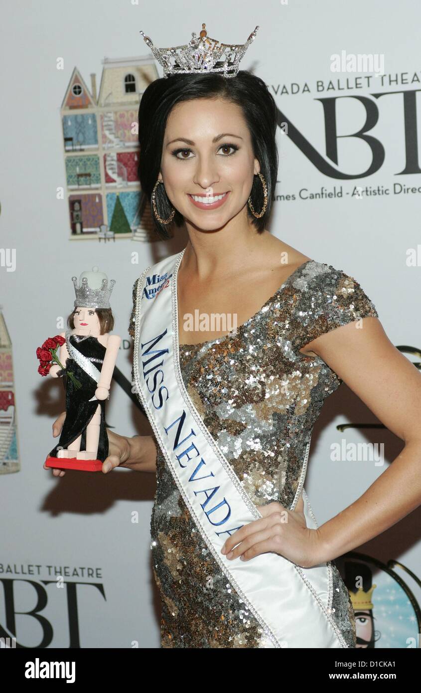 Randi Sundquist, Miss Nevada 2012 at arrivals for Nevada Ballet Theater ...