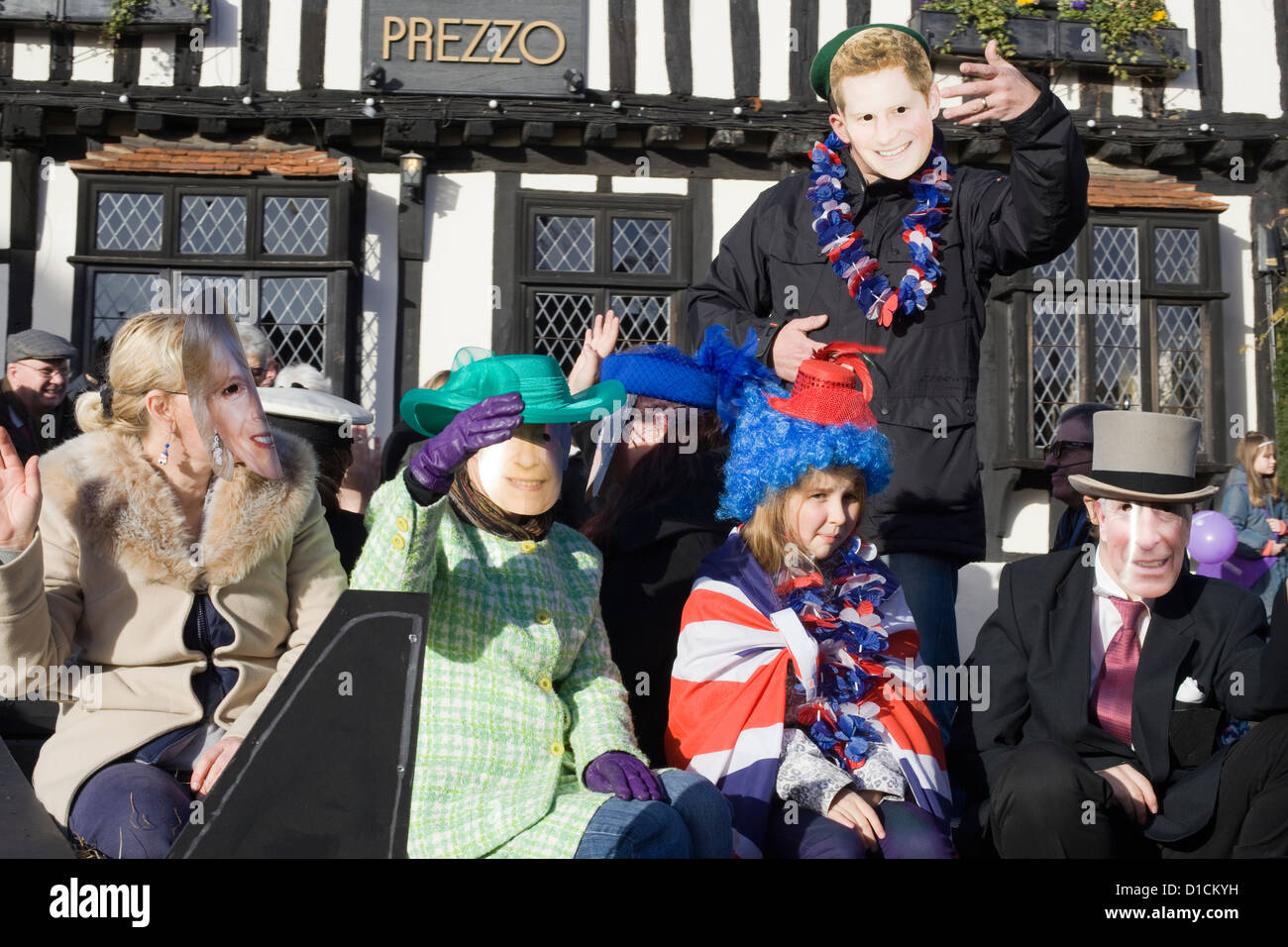 Prince charles mask hi-res stock photography and images - Alamy