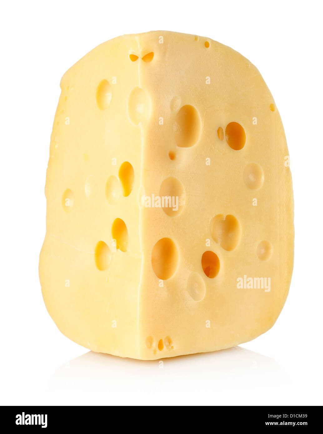 Dutch cheese isolated on a white background Stock Photo - Alamy
