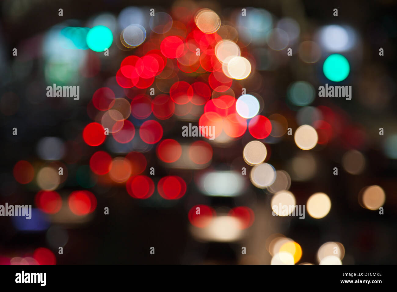 Night lights of the big city Stock Photo - Alamy