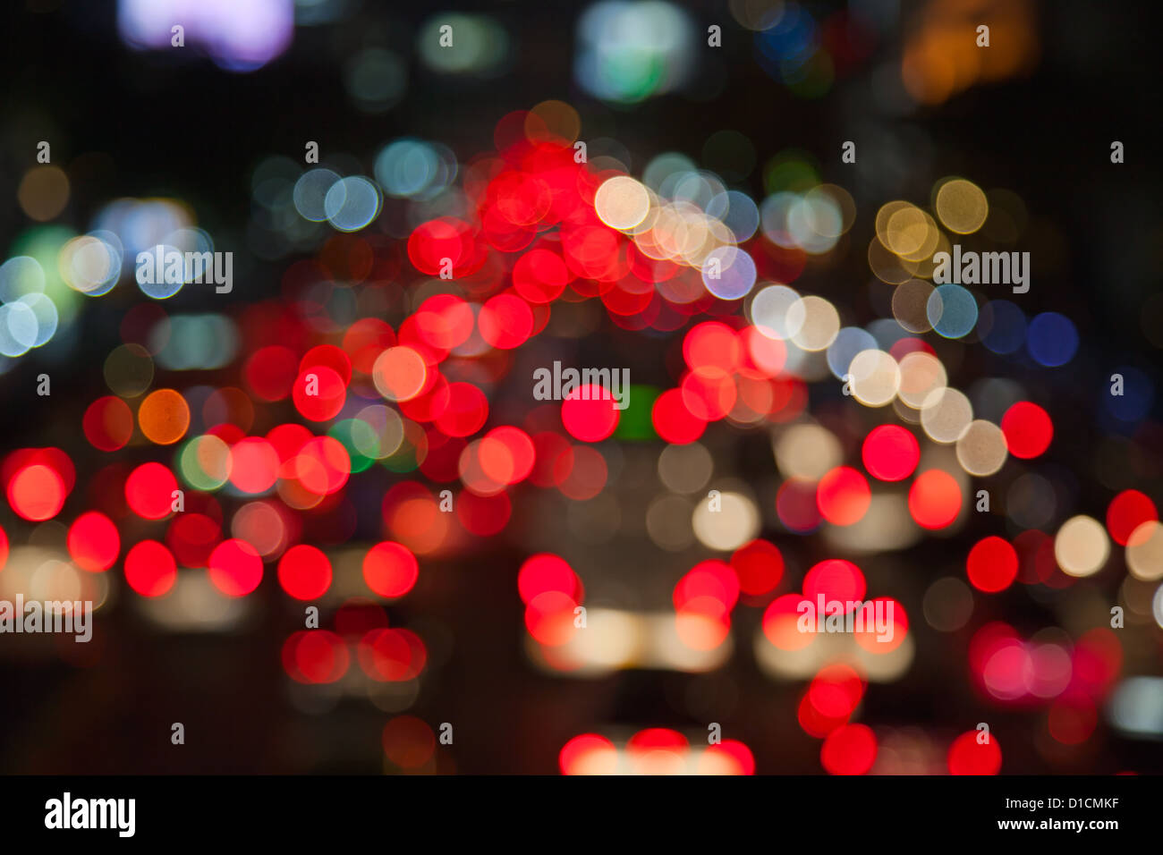 Night lights of the big city Stock Photo - Alamy