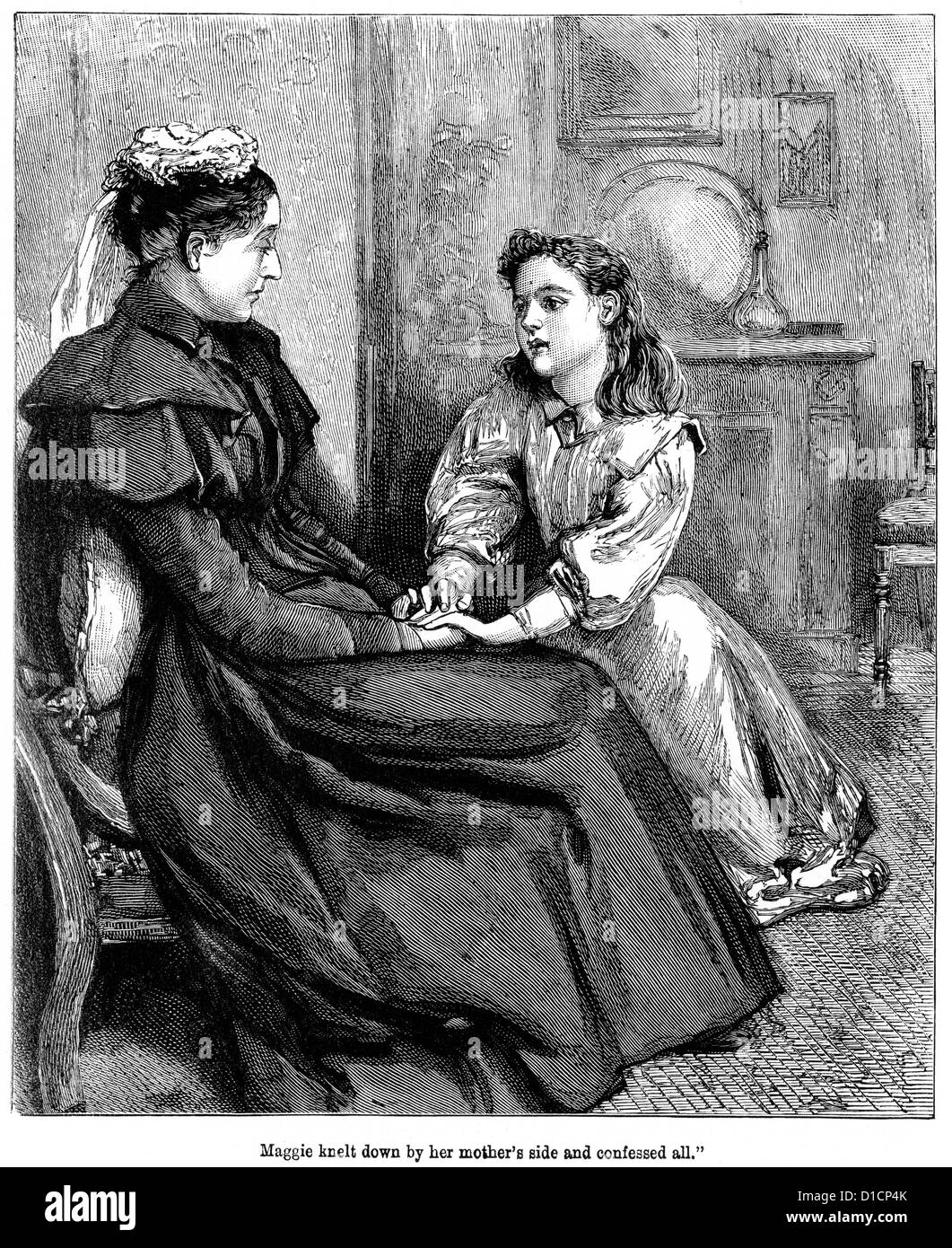 Woman confessing hi-res stock photography and images - Alamy