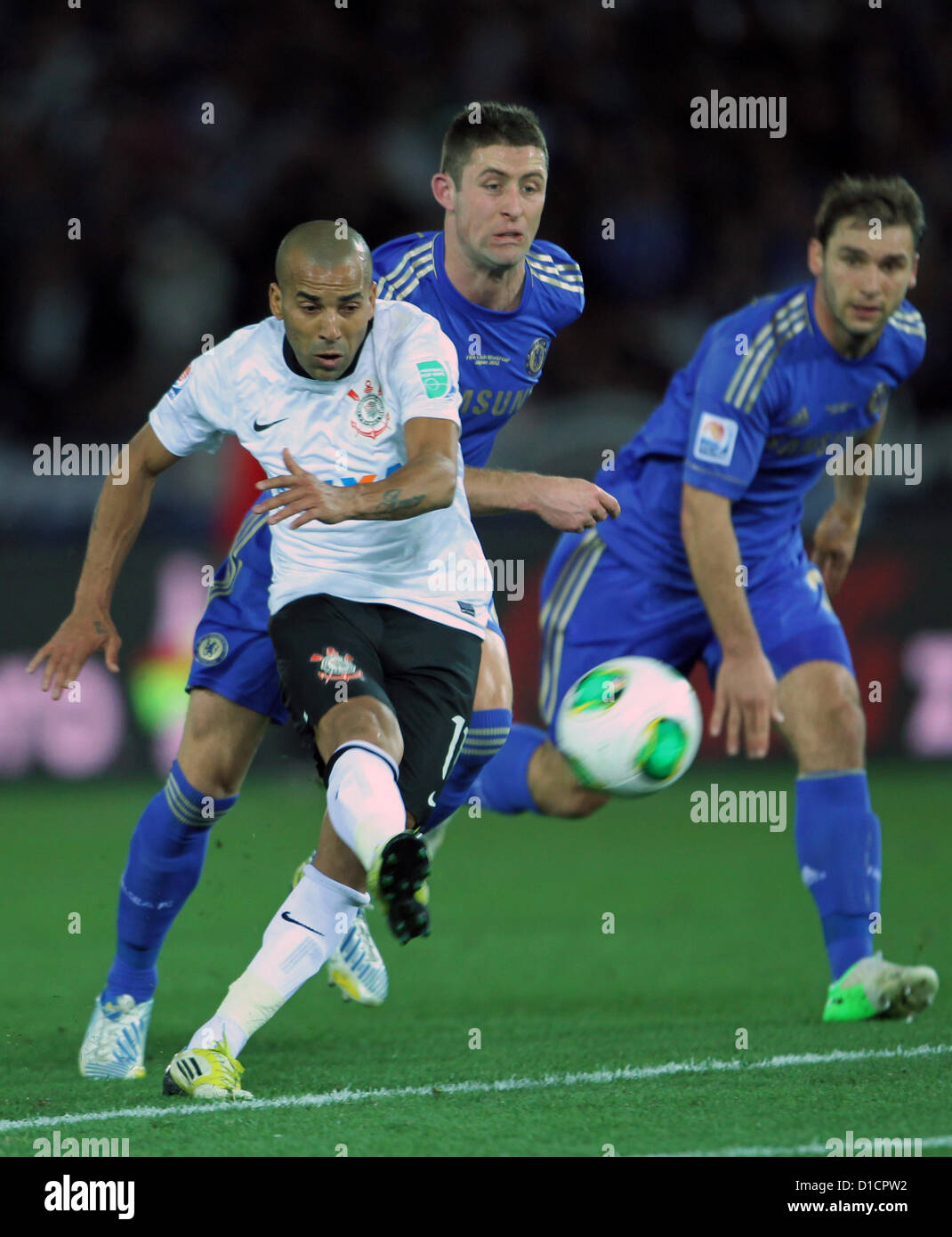 Dec. 16, 2012 - Yokohama, Japan - EMERSON of Corinthians in action ...