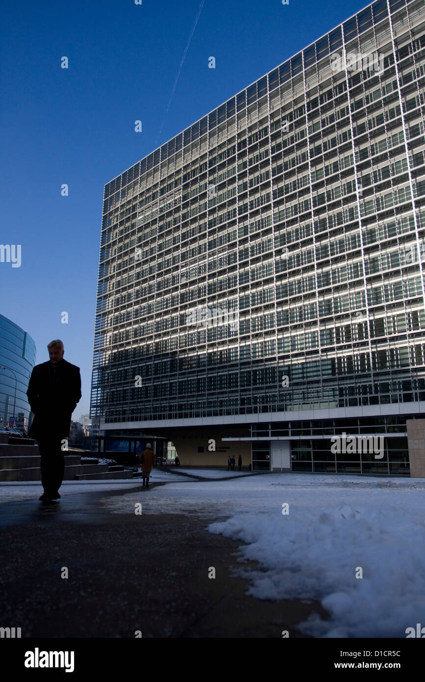 Berlaymont building, headquarters of the European Commission in ...