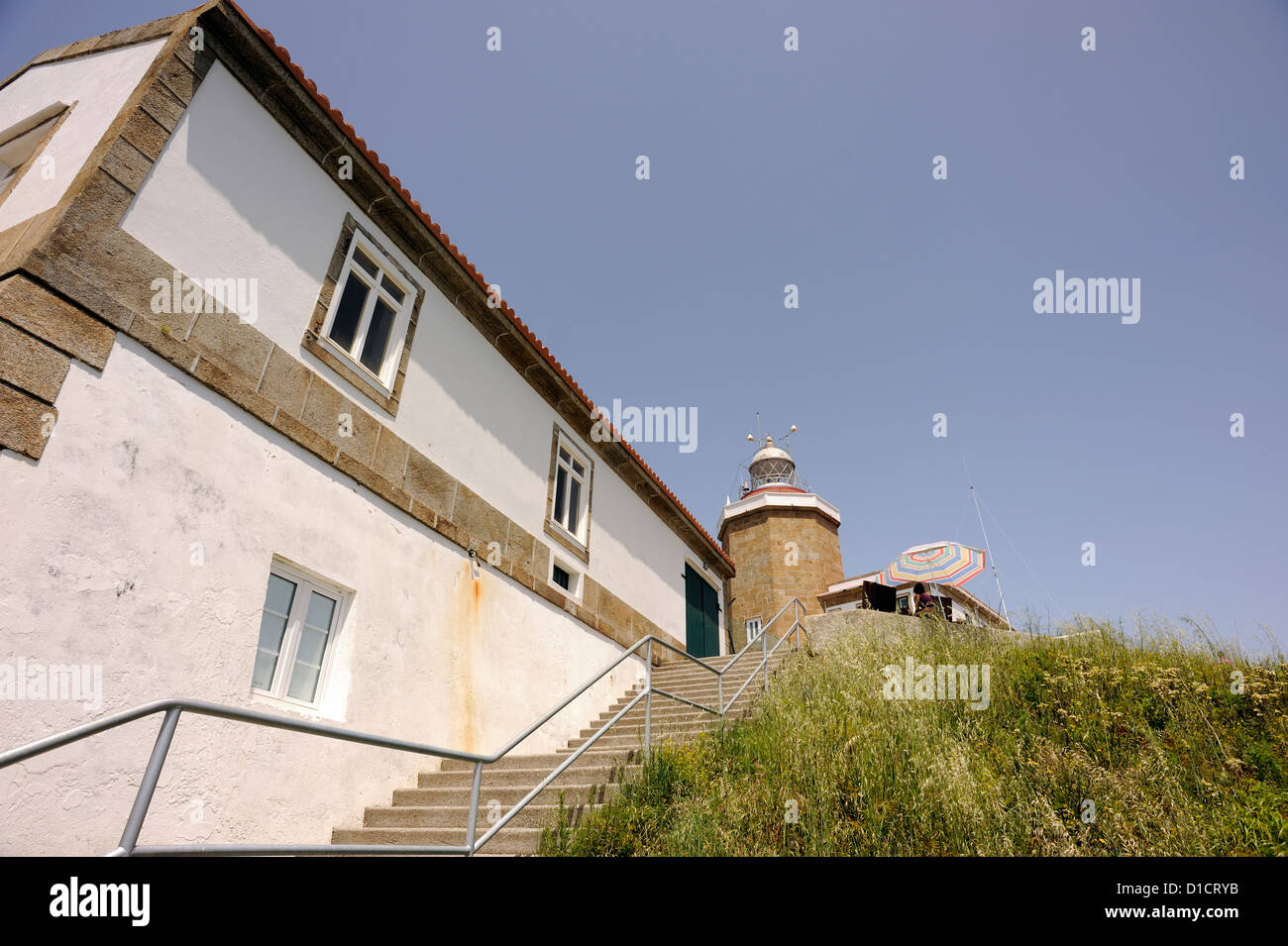 Cape Finisterre, Cabo Fisterra, lighthouse. Cape Finisterre, Cabo ...