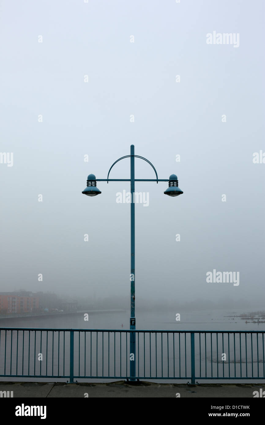 Street Lamp On Bridge, Frankfurt Oder, Germany Stock Photo - Alamy