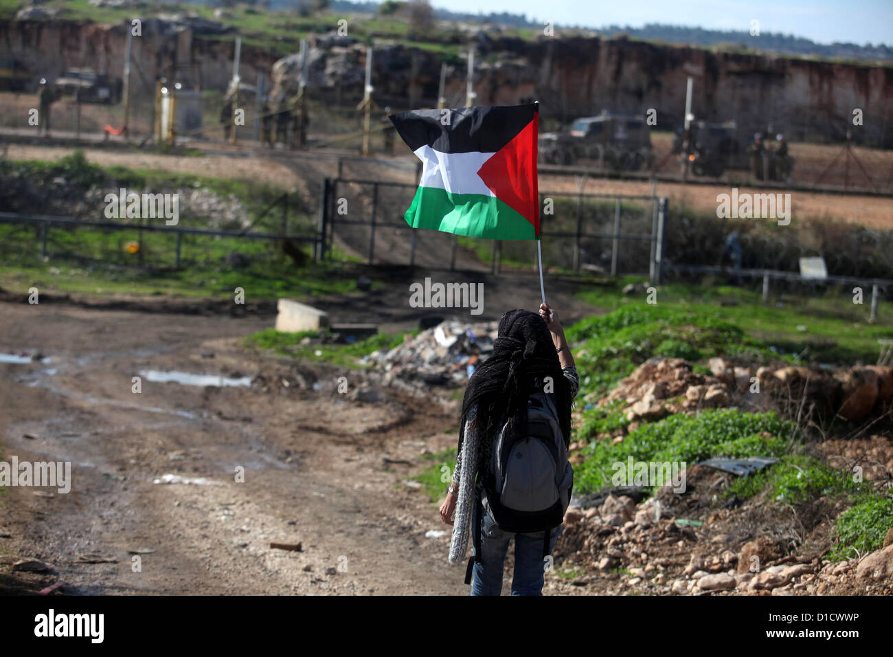 Dec. 16, 2012 - Ramallah, West Bank, Palestinian Territory - A ...