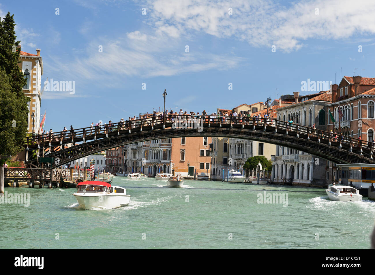 Accademia Bridge, Venice, Italy Stock Photo - Alamy