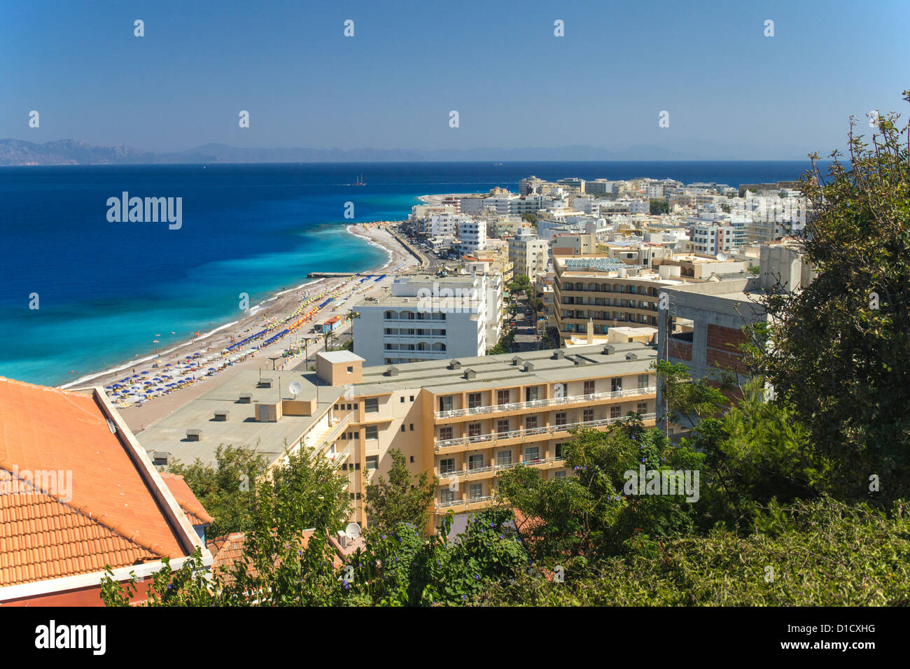 Cityscape greek islands sand hi-res stock photography and images - Alamy
