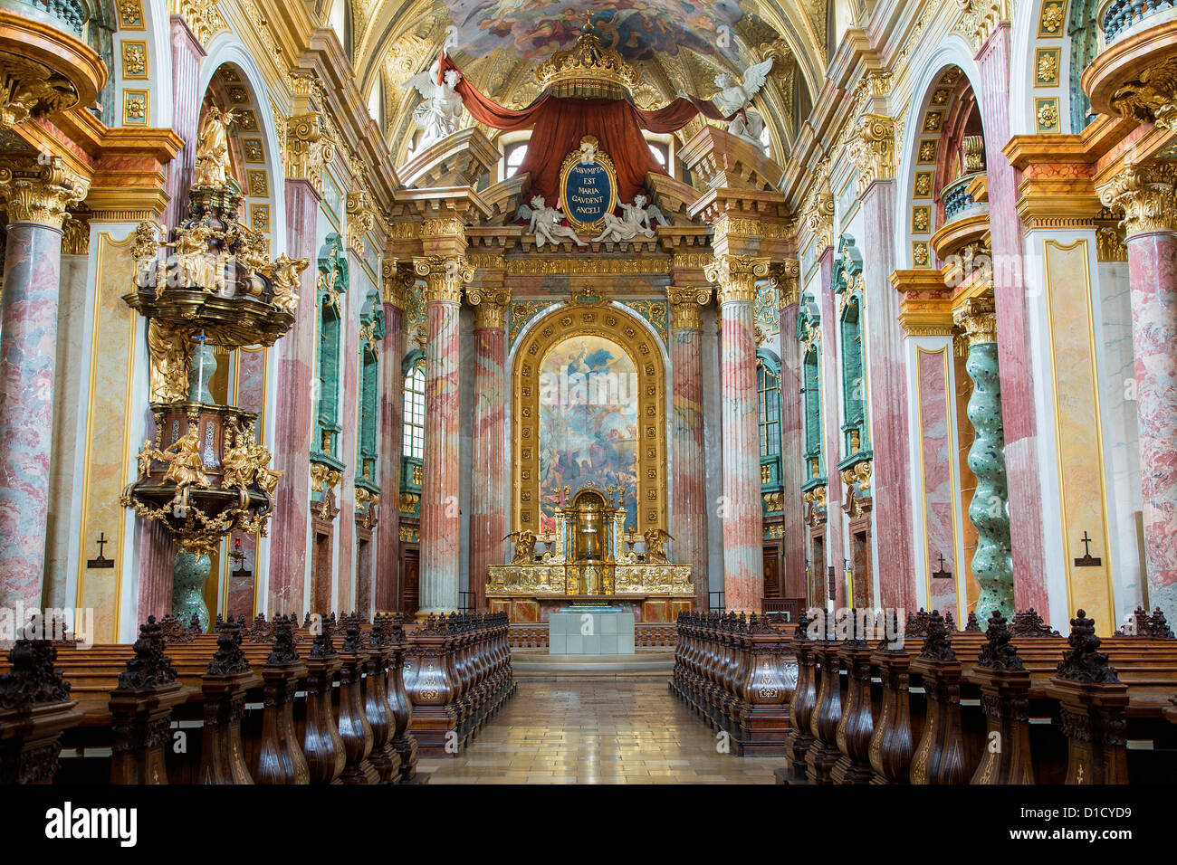 Jesuit church vienna hi-res stock photography and images - Alamy