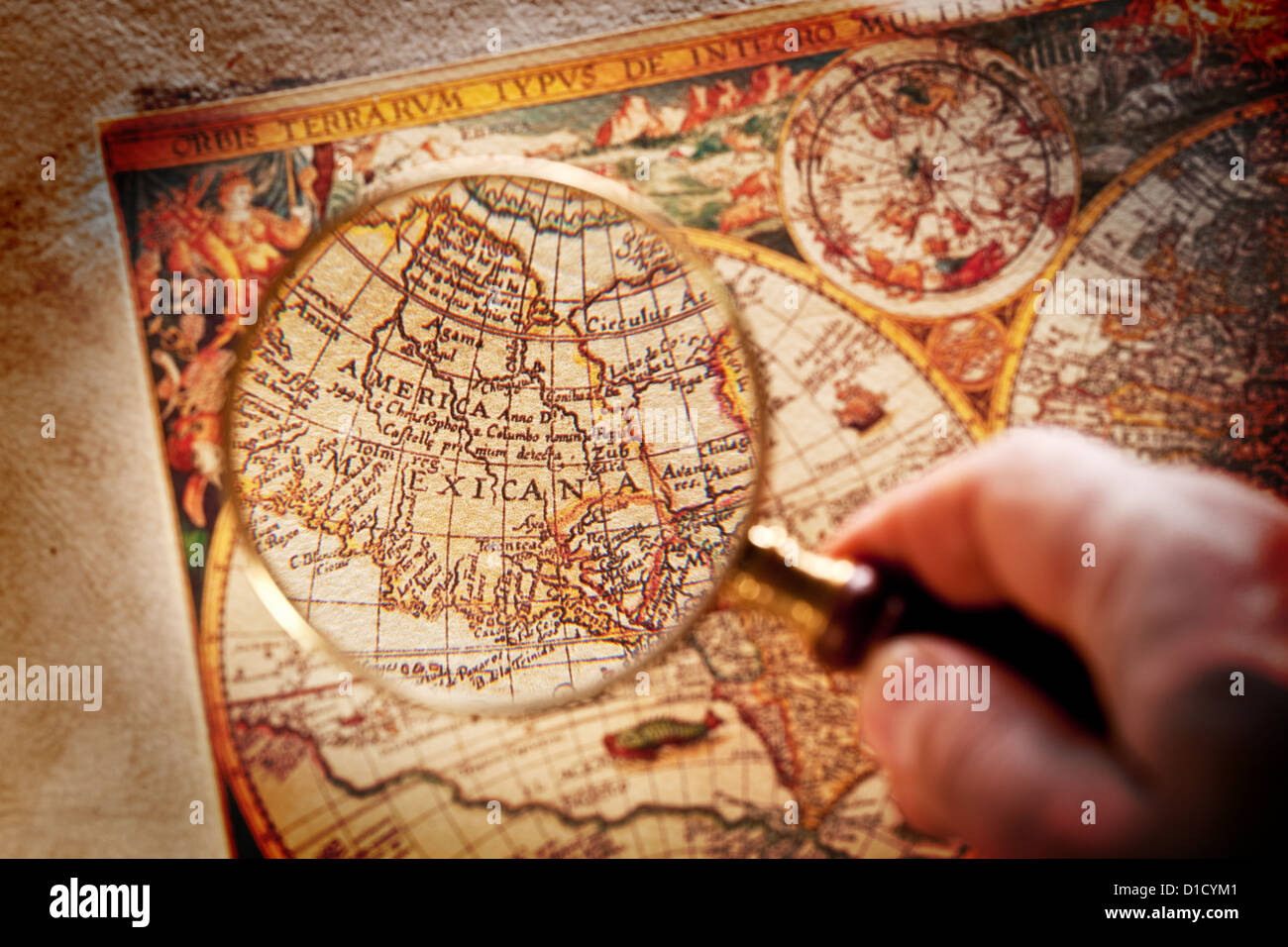Old america maps hi-res stock photography and images - Alamy