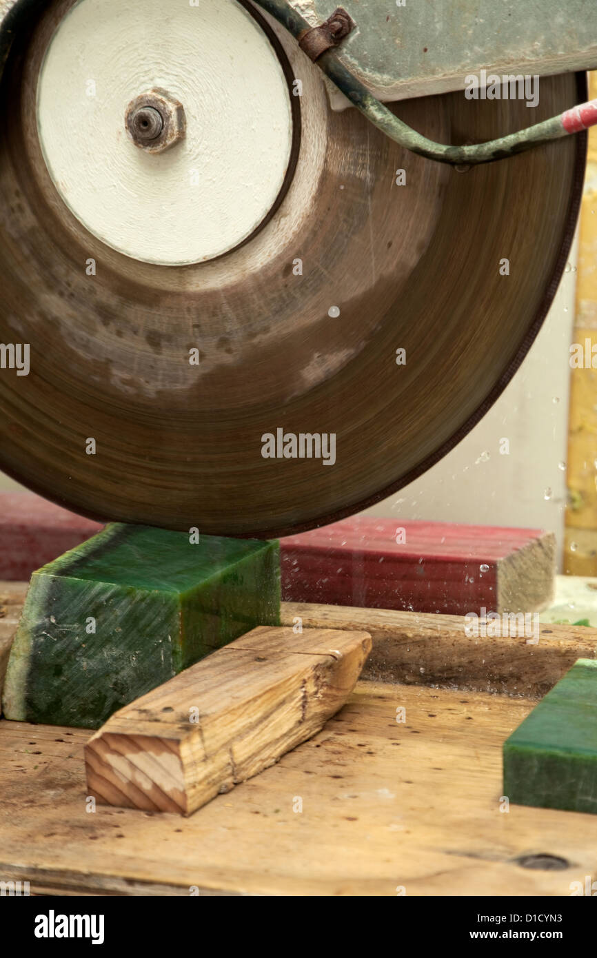 Cutting jade hi-res stock photography and images - Alamy