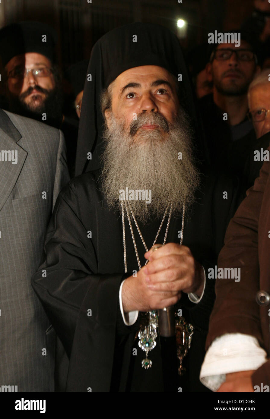 Orthodox patriarch of jerusalem hi-res stock photography and images - Alamy