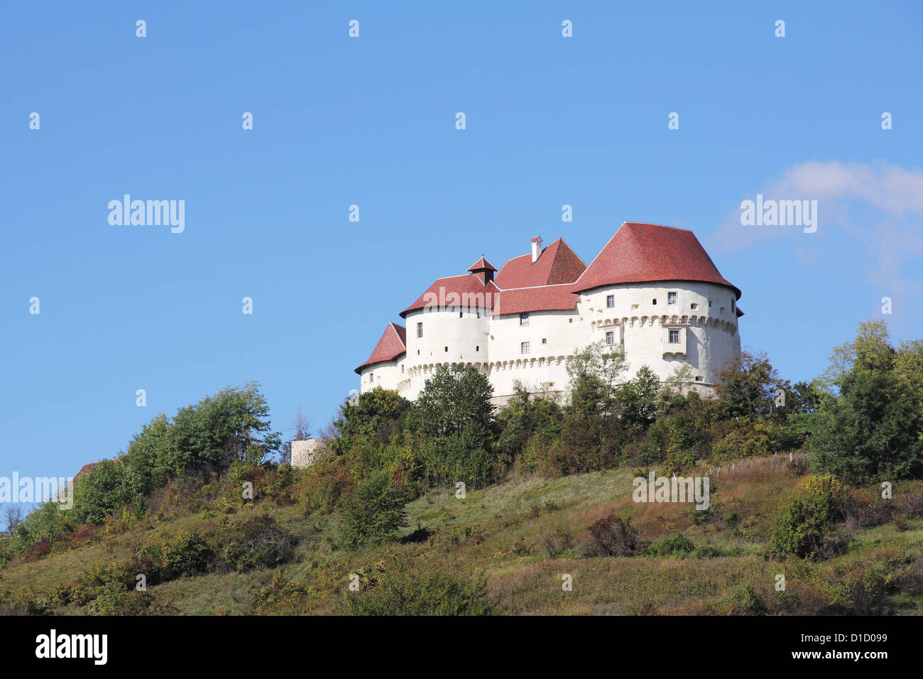 Veliki Tabor is a medieval castle in the northwest Croatian Stock Photo ...
