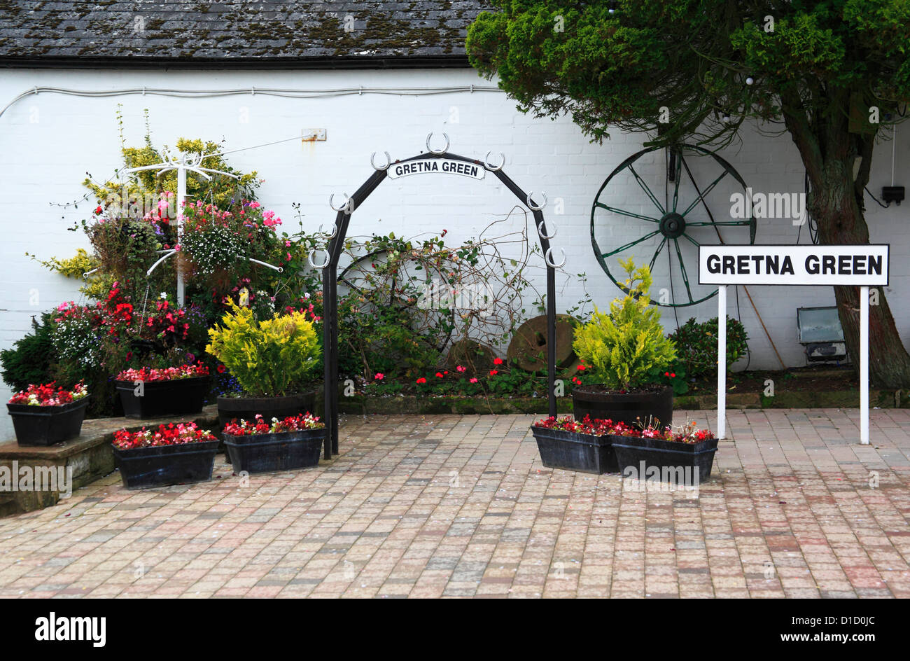 Gretna Green, Dumfries and Galloway, Scotland, Europe Stock Photo - Alamy