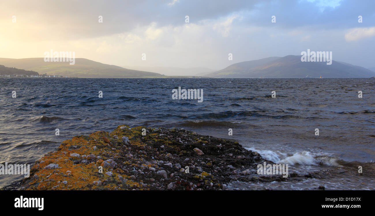 Rothesay island of bute argyll and bute scotland united kingdom hi-res ...